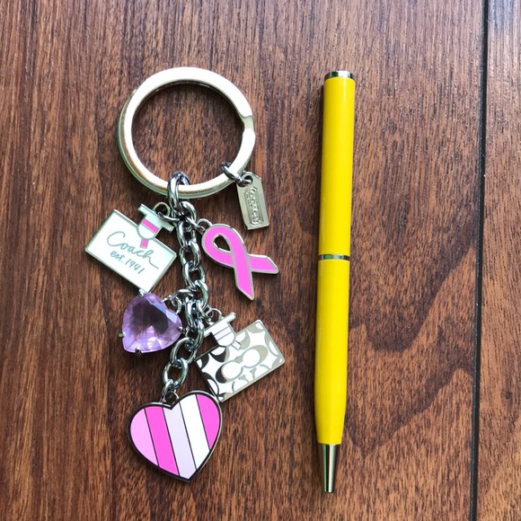 Coach | Accessories | Nwt Authentic Coach Keychain With Free Coach Mini ...